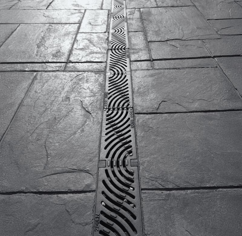 #4-Ponding on Driveway/ Patio - Drain Designs